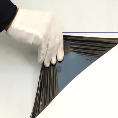 Chine Ritian No Gluing Self Adhesive PE Protection Film Surface Protective Black And White Film For Profile à vendre