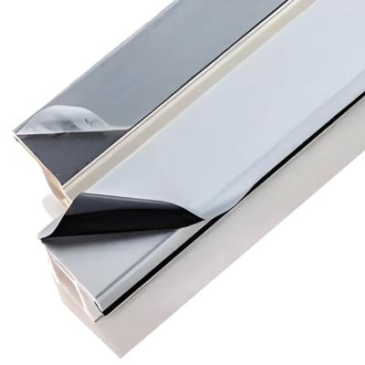 Chine Ritian No Gluing Self Adhesive PE Protection Film Surface Protective Black And White Film For Profile à vendre