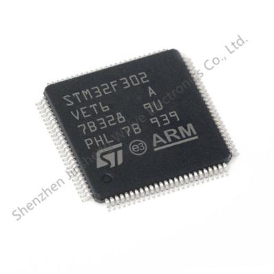 Cina STM32F302VET6 ARM Microcontrollers MCU Mainstream Mixed Signal Arm Cortex M4 Core DSP and FPU in vendita