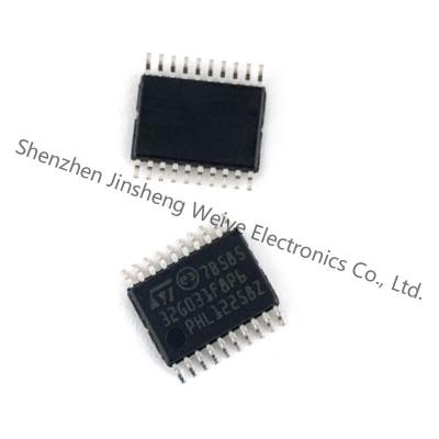 Китай STM32G031F8P6 ARM Microcontrollers - MCU Mainstream Arm Cortex-M0+ MCU 64 Kbytes of Flash 8 Kbytes RAM 64 MHz CPU 2x US продается