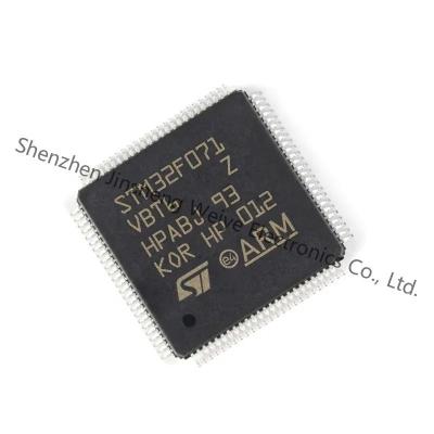 Cina STM32F071VBT6 a 32 bit basato a braccio MCU fino a 128 temporizzatori istantanei ADC DAC di KB 12 & V delle interfacce di comunicazione 2,0 - 3,6 in vendita
