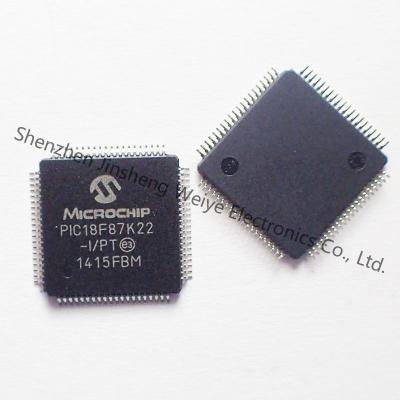 Cina PIC18F87K22-I/PT 8-bit microcontroller -MCU 128kB Flash 4kB RAM in vendita