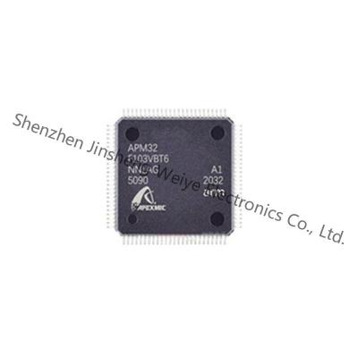 Cina APM32F103VBT6 Geehy/ingresso/uscita 2~3.6V LQFP100 di SRAM 80 dell'istantaneo 20 di M3 96MHz 128 della corteccia del braccio del microcontroller MCU semi dell'apice in vendita