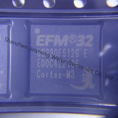 Cina EFM32GG230F512G-E-QFN64R MCU 32-bit ARM Cortex M3 RISC 512KB Flash 3.3V 64-Pin QFN EP T/R in vendita