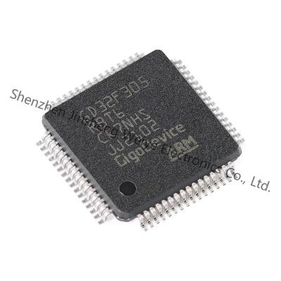 China GD32F305RBT6 Microcontroller 32bit ARM CortexM4F 120MHz FLASH 128kB SRAM 64kB USB CAN DAC; 2.6-3.6V -40+85deg.C LQFP64 à venda