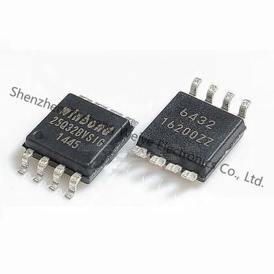 Cina W25Q32JVSSIQTR NOR Flash Serial (SPI, Dual SPI, Quad SPI) 3V/3.3V 32M-bit 4M x 8 6ns 8-Pin SOIC T/R in vendita