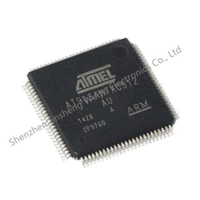 China AT91SAM7XC512B-AU ARM Microcontroller - MCU ARM7, 512KB, LQFP100,GREEN,IND TEMP à venda