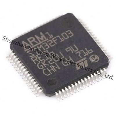 China STM32F402RCT6 M4 32bit MCU+FPU, 125 DMIPS, 128KB flash memory, 32KBRAM, 9 TIMs 1 ADC 1 DAC 1 LPTIM à venda