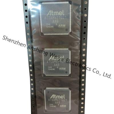 China ATSAMV71Q21B-AAB ARM MCU Electronics 2MB FLASH 384KB SRAM LQFP144 à venda