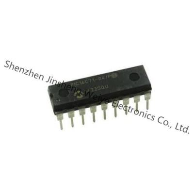 中国 Semiconductor PIC16C71-04/P 8-bit Microcontrollers - MCU 1.75KB 36 RAM 13 I/O 4MHz PDIP18 販売のため