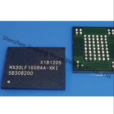 Cina Semiconductor MX30LF1G08AA-XKI Memory ICs SLC NAND Flash Parallel 3.3V 1G-Bit 63-Pin VFBGA in vendita