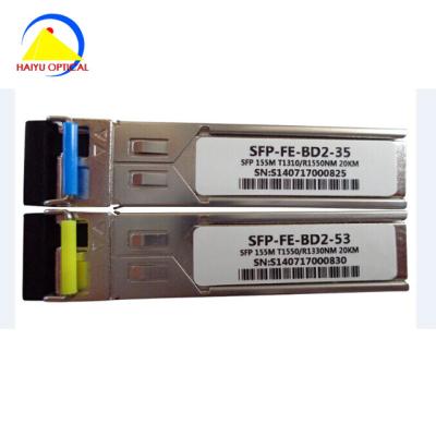 Chine Module compatible de Huawei Cisco 155M SFP pour la solution réseau à vendre
