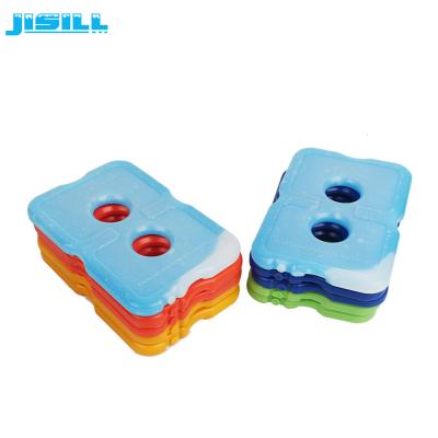 China 200 g Mini-Lunch-Eis-Packs / Cool Cooler Slim Gel-Eis-Pack mit gedrucktem Logo für gefrorene Lebensmittel zu verkaufen