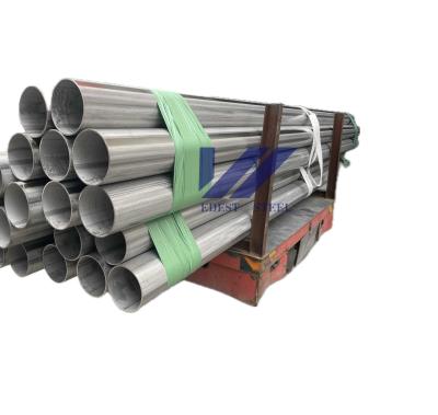 China Customização Stainless Steel Sanitary Pipe SS Welded Tube For Textile Industry à venda