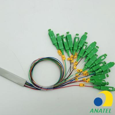 China 1x16 Mini-Typ SCAPC-Faser-PLC-Splitter / Glasfasersplitter / Mini-Modul / geringer Verlust zu verkaufen