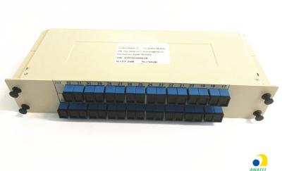 China 1x32 Plug-in-Typ SC UPC Glasfaser-PLC-Splitter zu verkaufen