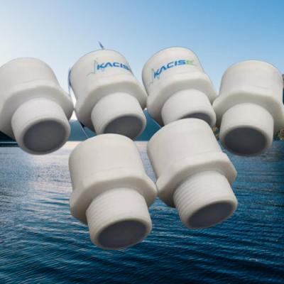 China 3 m intelligente ultrasone sensor waterniveausensor RS485 Uitgang Riolering Zwembad PTFE-niveauregelaar Te koop