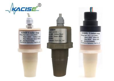 中国 PVDF KUS600 5m 超音波水位計 RS485出力 リキッドレベルセンサー 販売のため