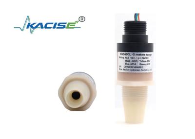 China 5 m intelligente Ultrasone water niveau meter 5 V RS485 output PVDF liquide Niveau Sensor KUS600 Te koop