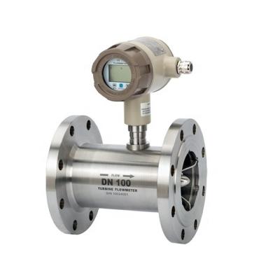 China Tipo sanitário conexão da braçadeira do medidor de fluxo da turbina do produto comestível de medidor de fluxo/ à venda