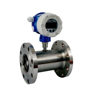China Medidor de flujo de aceite vegetal RS485 Medidor de flujo de turbina con salida 4-20mA o Pulso en venta