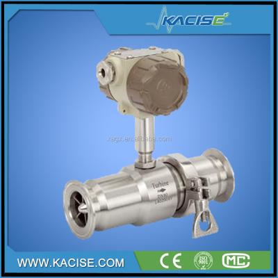 Cina Misuratore di flusso di carburante tipo turbina digitale Misuratore di flusso d'acqua con uscita 4-20mA o Pulso in vendita
