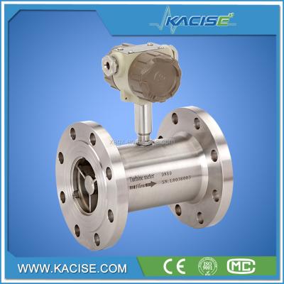 China Medidor de flujo digital de la turbina de gas natural Flujo de aire con señal de salida 4-20mA o pulso o RS485 en venta