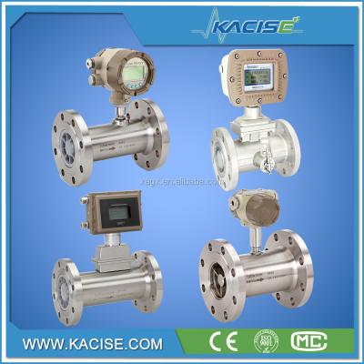 China Medidor de flujo digital de la turbina de gas natural Flujo de aire con señal de salida 4-20mA o pulso o RS485 en venta