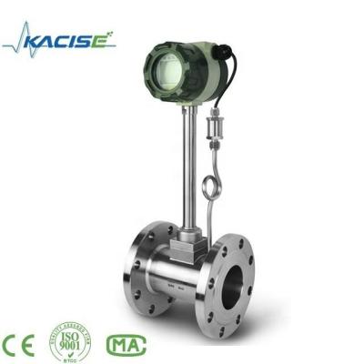 China Battery Powered Vortex Liquid Butane Flow Meter with protection grade IP68 for sale