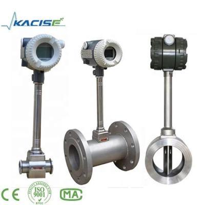 China DN4~DN100 medidor de flujo de líquido de vórtice integrado de salida de pulso de aire con vapor,Diámetro del tubo 15mm~6000mm en venta