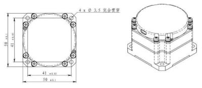 Cina Giroscopi a fibra ottica, sensori di velocità angolare per sistemi inerziali con gamma dinamica ±900 (((°) /s, cammino casuale≤0.01 in vendita