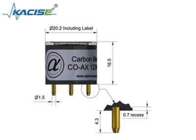 중국 CO-AX/CO-AX+ 일산화탄소 센서 - 낮은 수소 교차 민감도 판매용