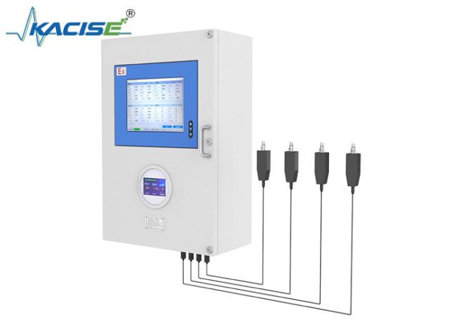 KGD-LL-502 Ultrasonic Flow Velocity Meter showing industrial installation