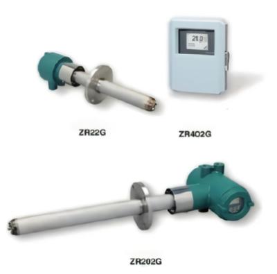 China Analisador de umidade e oxigênio de zircônia Yokogawa ZR22G, saída 4-20mA à venda