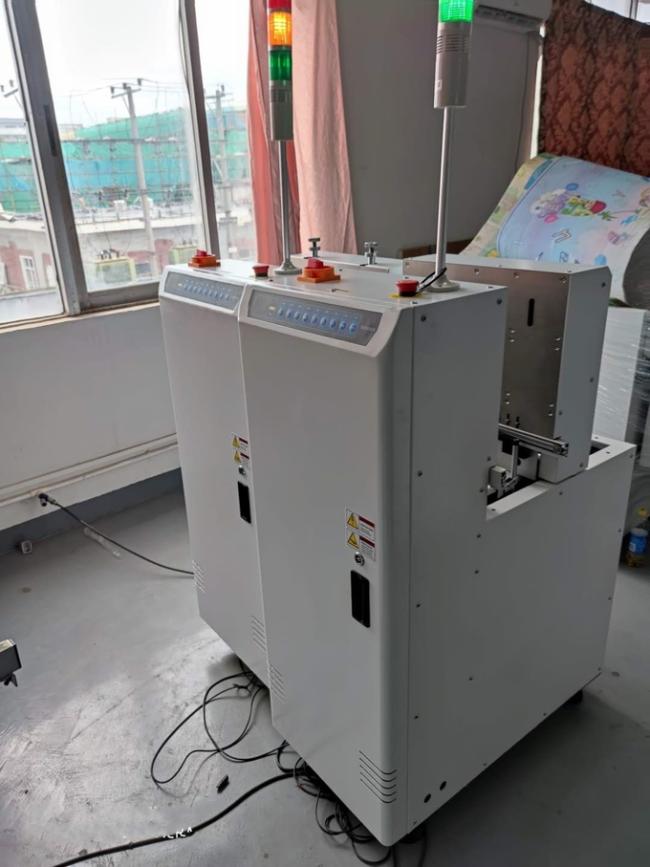 Mitsubishi PLC Program Control Easy And Smart Button Control Hand Crank 0.05kW 20L/Min PCB Destacker HS-DS400 1