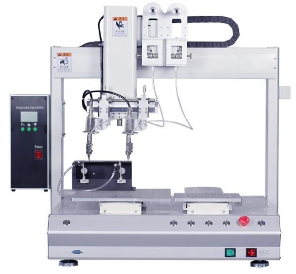 Benchtop Type Processing Data Iron Tin Automatic Spot Drag Soldering Machine 0
