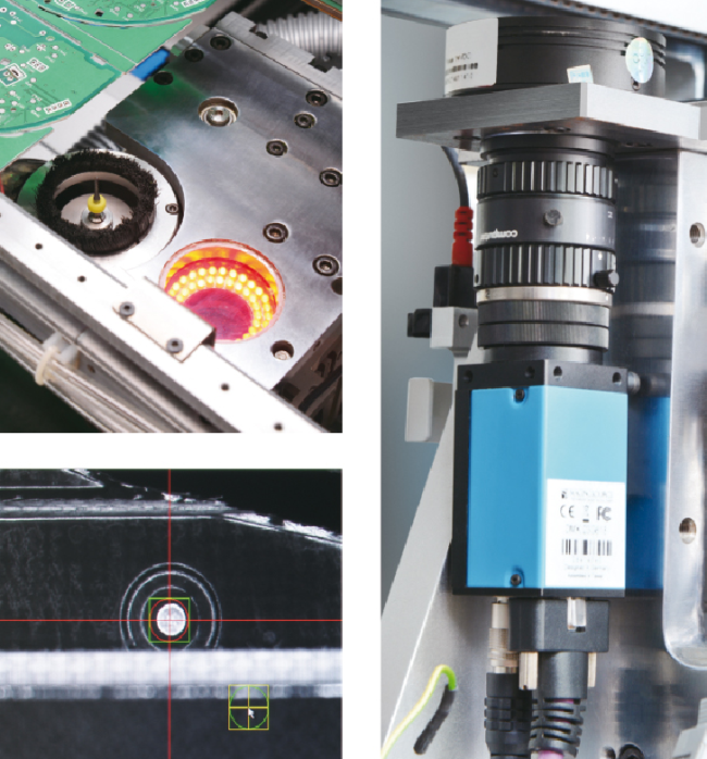 Vacuum Pick PCB Depaneling Router Machine With Dust Collector Germany Spindle 2