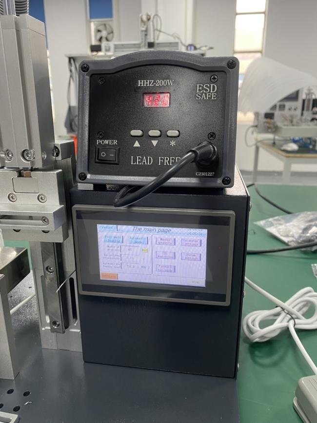 High Precision Automatic Soldering Robot 200W Semi-Auto Soldering Station Step Solder Wire Feeder 3