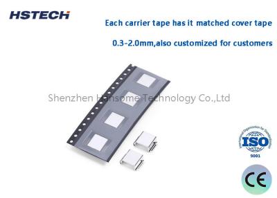 China Hardware Parts Embossed Carrier Tape Package PS/PET/PC Custom Different Shape Embossed Carrier Tape for sale