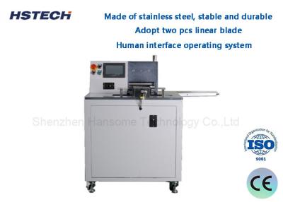 Human Interface Operating System Stainless Steel Stable And Durable Auto Guillotine PCB Depanelizer