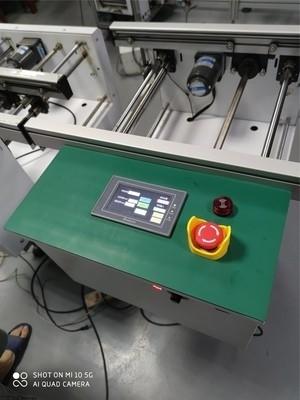 중국 600mm 길이 터치 스크린 SMT PCB 컨베이어 AC220V 모터 HS-C600S 판매용