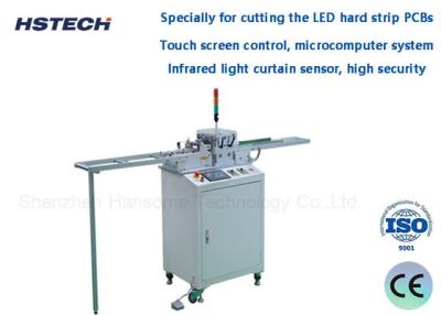 China High Security PCB Depaneling Equipment Specially For LED Strip Light Separator With Touch Screen Control for sale