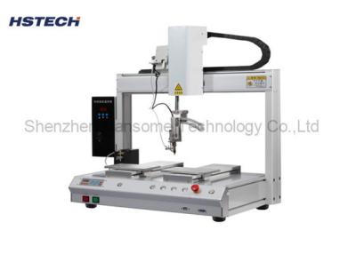 Chine Régulation de la température de la plate-forme double à tête unique 5 axes Robot de soudure automatique HS-S5331R à vendre