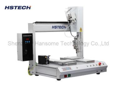 Chine Robot de soudure à commande de chauffage 0,6 à 1,0 mm câble de soudure compatible à 5 axes machine de soudure automatique HS-5331R à vendre