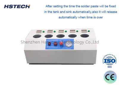 中国 自動アラームシステムを持つ白い5タンク溶接パスタ温め機 販売のため