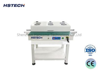 중국 스테인레스 스틸 수동 손 크랭크 ESD 벨트 LED 버튼 너비 조정 PCB 운송 컨베이어 판매용