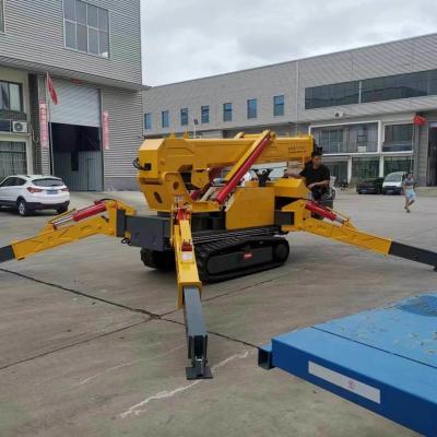 Κίνα 360 μοίρες υδραυλικός ανυψωτής κατασκευής ανυψωτήρα μίνι 8 τόνων αράχνη γερανό με προσαρμοσμένο γερανό Jib προς πώληση