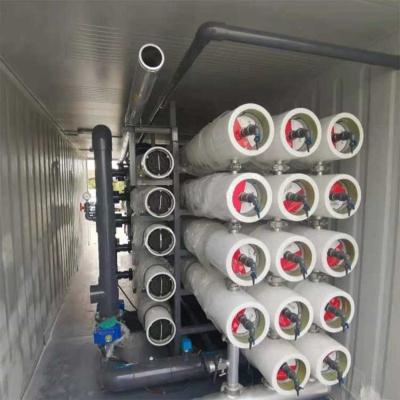 UPVC SS Desalination Reverse Osmosis Equipment For Drinking Water Container