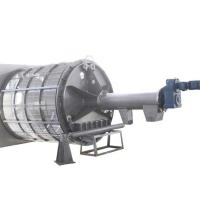 Quality SS304/SS316 Rotary Drum Screen Filter Wastewater Sewage Sludge Treatment Dehydrator Dewatering for sale