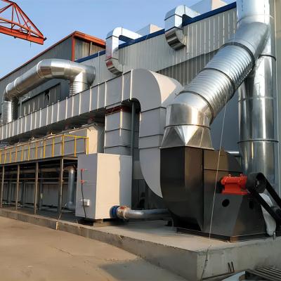 VOCs Industrial Waste Gas Disposal Equipment 650KG 1000m3/h-300000m3/h